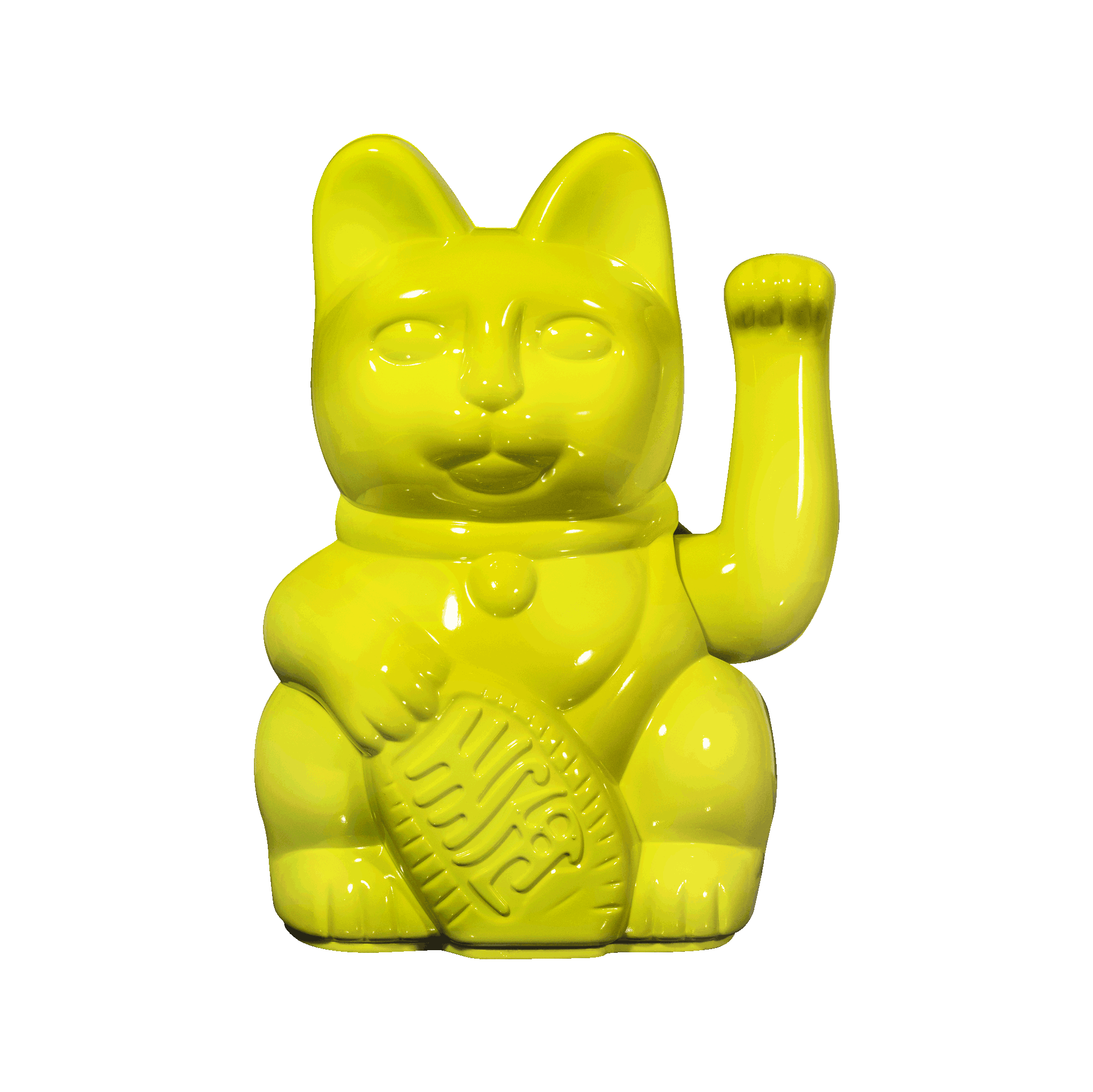 Lucky Cat Glossy Yellow – Donkey Products