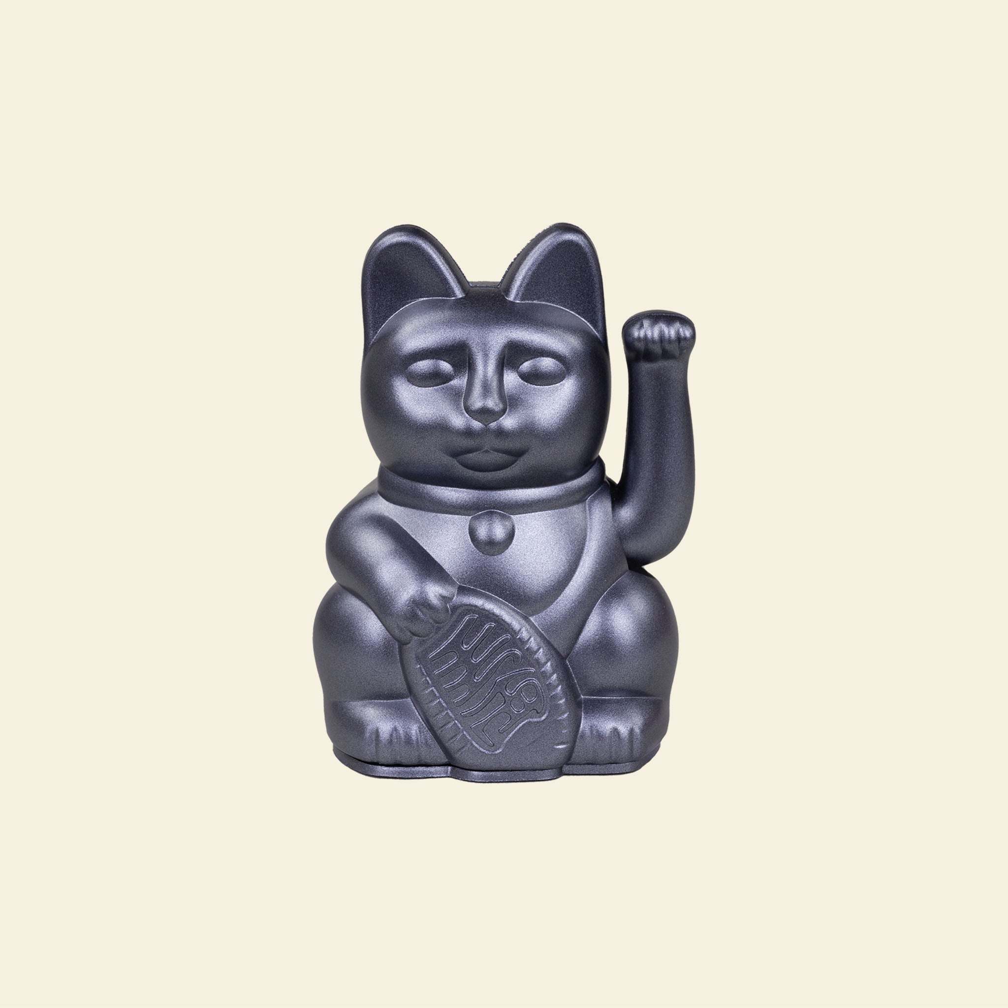 Winkekatze schwarz schimmernd – Lucky Cat Mini Galaxy | Elegante Deko ...